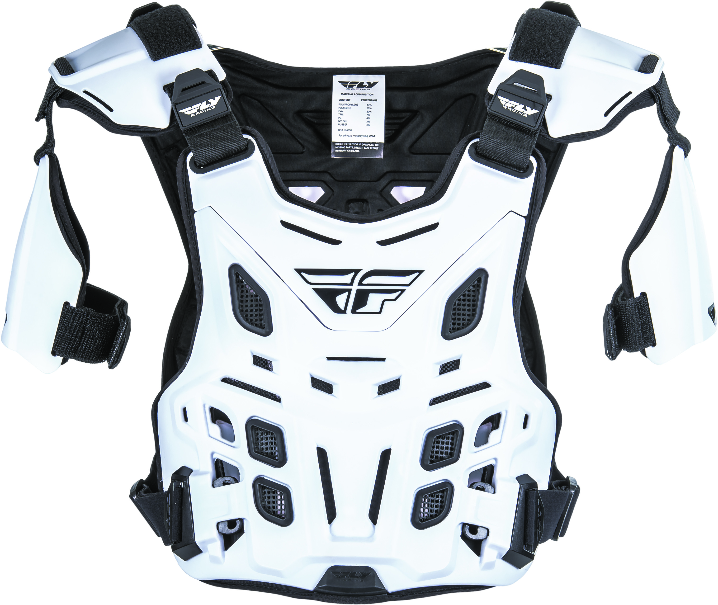 Fly Racing Revel *Off-Road* Roost Guard -Motocross/Dirt Bike/ATV/MX ...