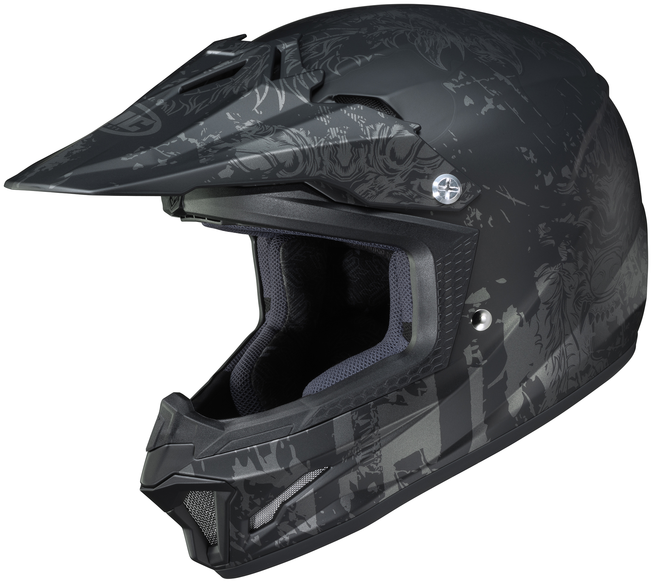 HJC Cl-xy 2 Creeper Helmet Grey LRG for sale online | eBay