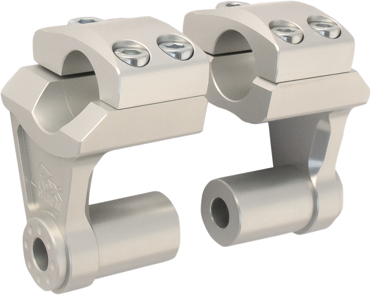 Rox Speed FX 2" Deluxe Motorcycle Risers for 7/8" Handlebars 3R-P2SSM ...