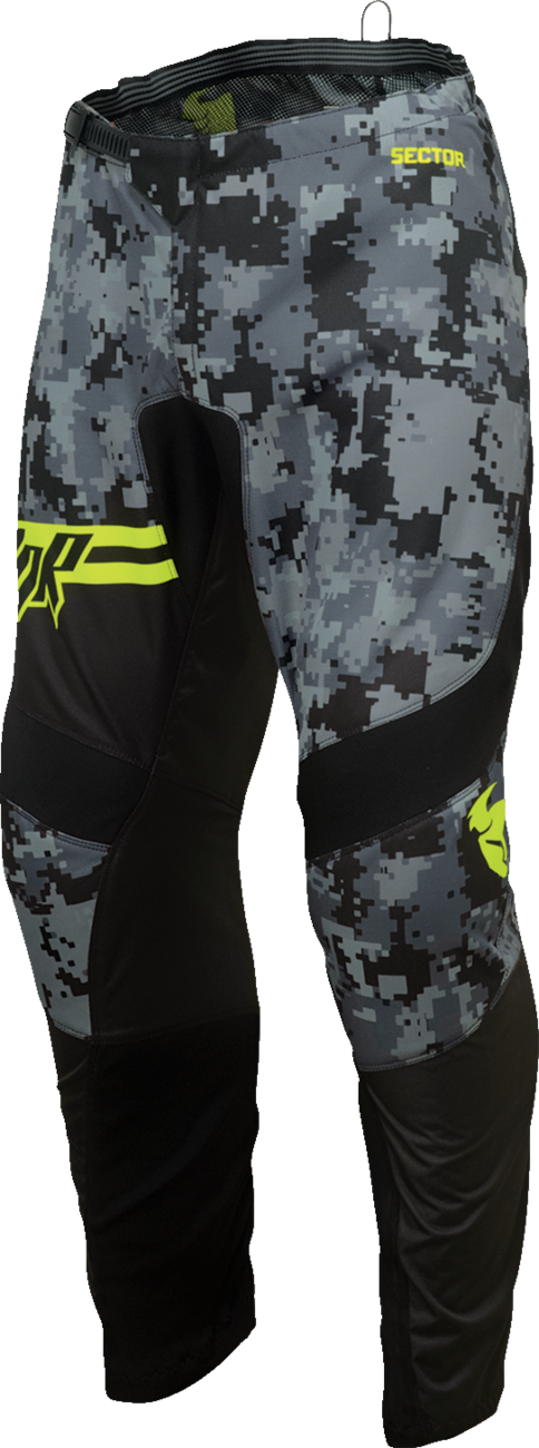 Thor MX-24 YTH Sector DIGI Pants 2024 BLK/Char 18 2903-2409 for sale ...